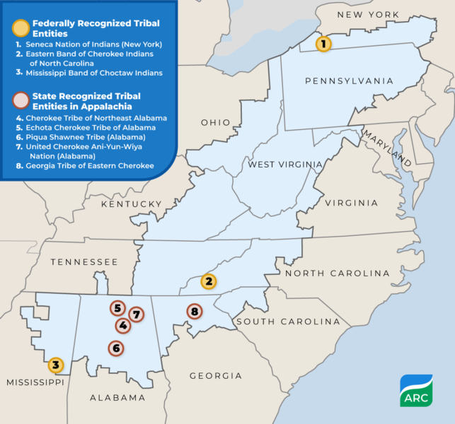 Tribal Communities in the Appalachian Region - Appalachian Regional ...